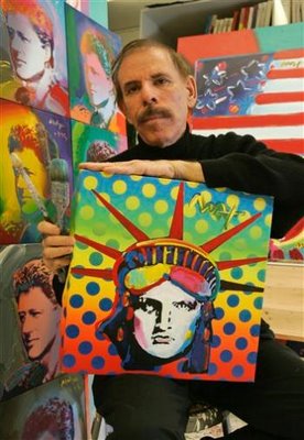 Peter Max Paints America Opens at Clinton Center - Park West Gallery