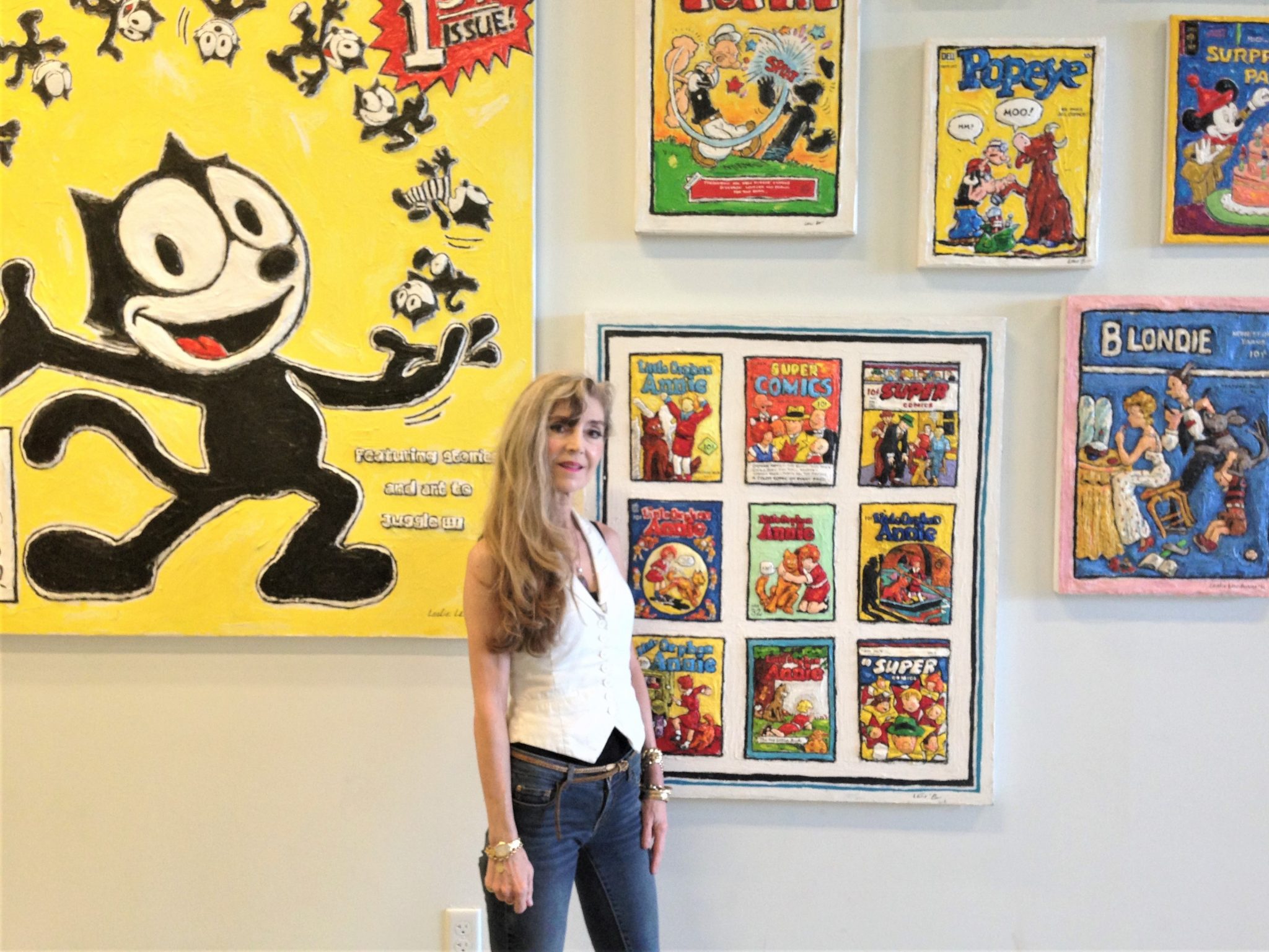 Behind the Artist: Pop Artist Leslie Lew