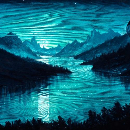 Matt Beyrer Midnight Rider - Park West Gallery