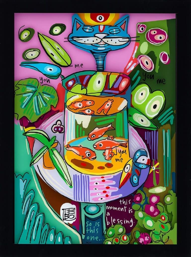 Lebo Breaks Down His Postmodern Cartoon Expressionism