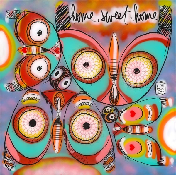 Through the Looking-Glass: Lebo Reveals Plexiglass Painting Collection