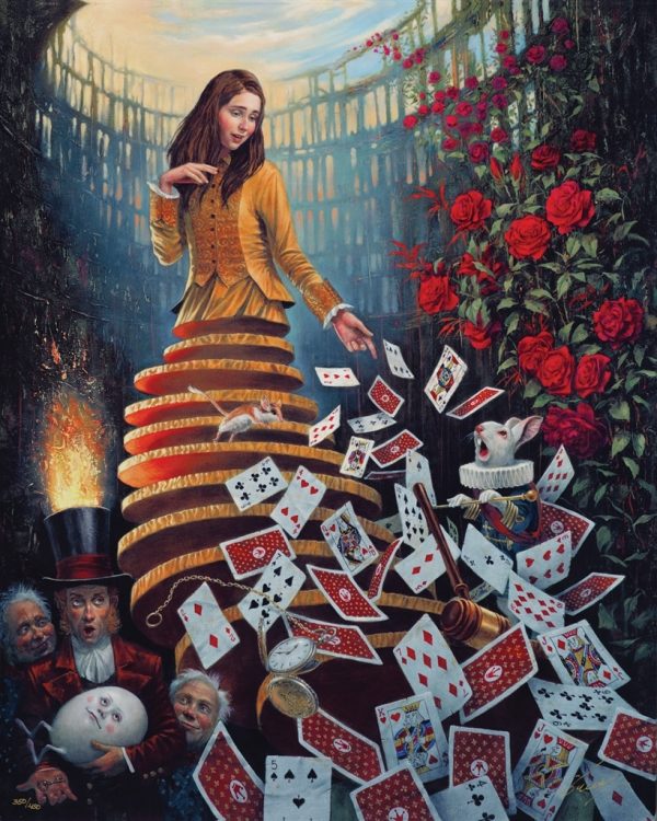 michael-cheval-nothing-but-a-pack-of-cards-812790 - Park West Gallery