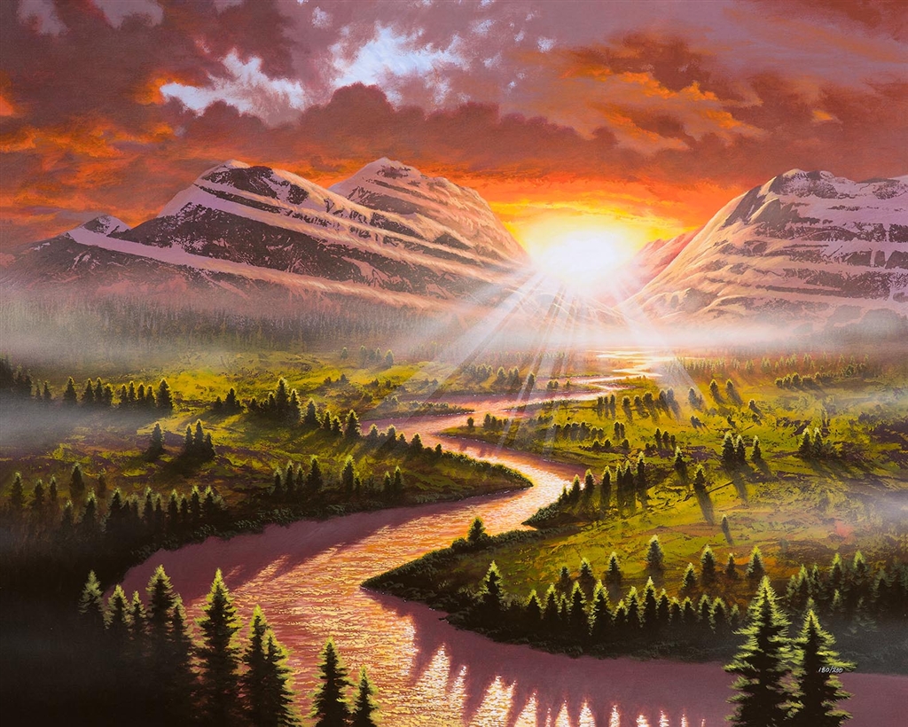 Browse Artwork by Jon Rattenbury - Park West Gallery