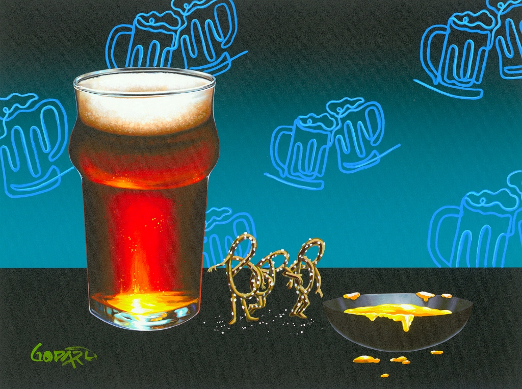 Michael Godard Paintings: Rock Star Artistic Influences