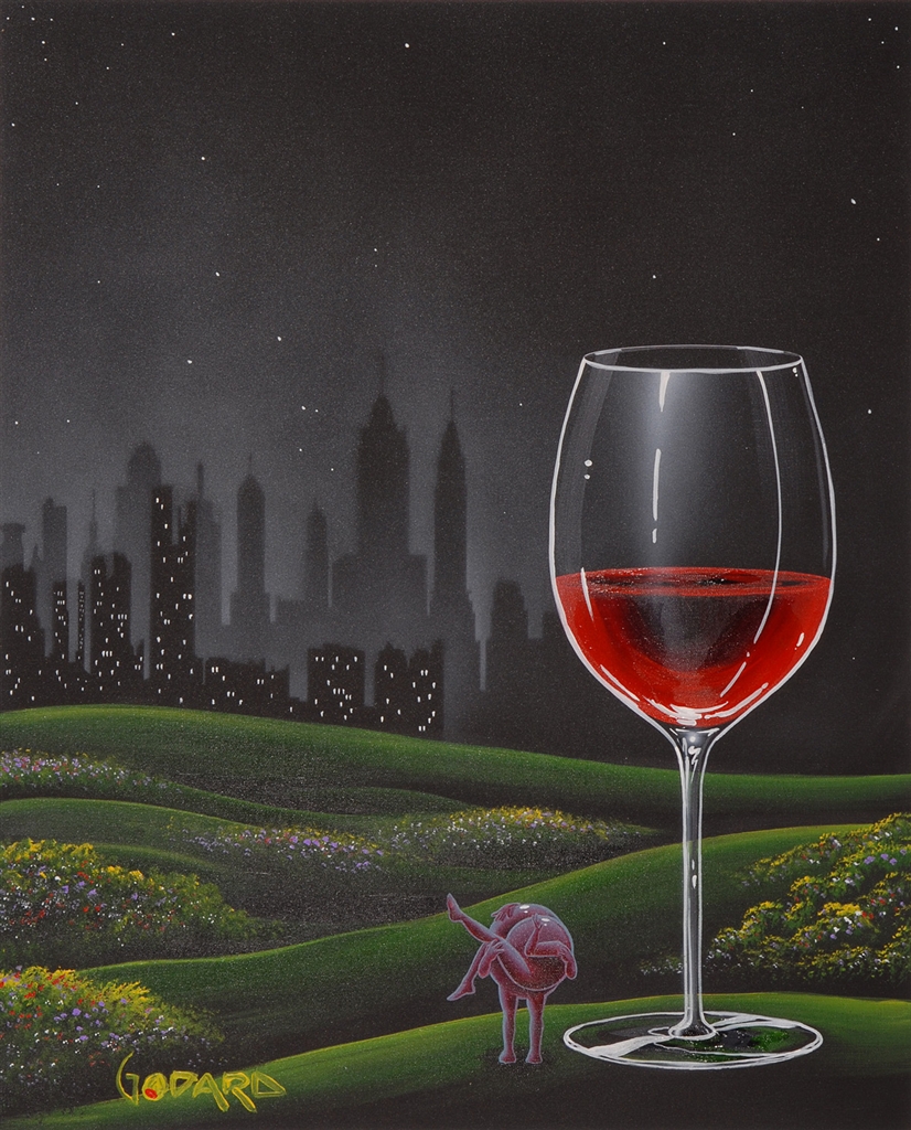 Michael Godard Paintings: Rock Star Artistic Influences