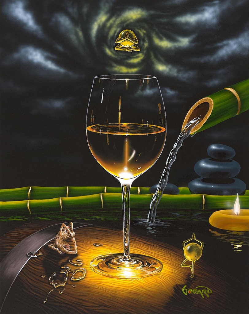 Michael Godard Paintings: Rock Star Artistic Influences