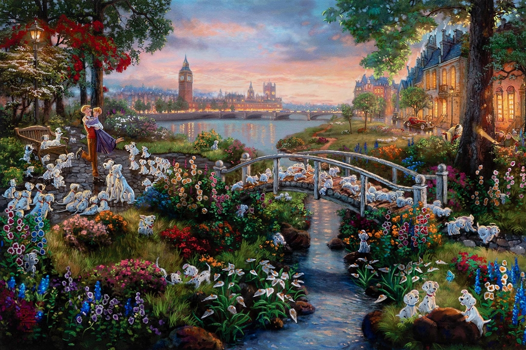 Thomas Kinkade - The "Painter of Light" at Park West Gallery