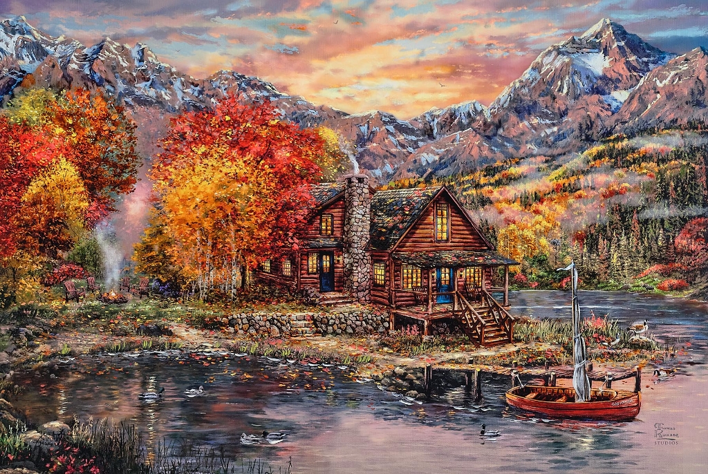 Thomas Kinkade - The "Painter of Light" at Park West Gallery