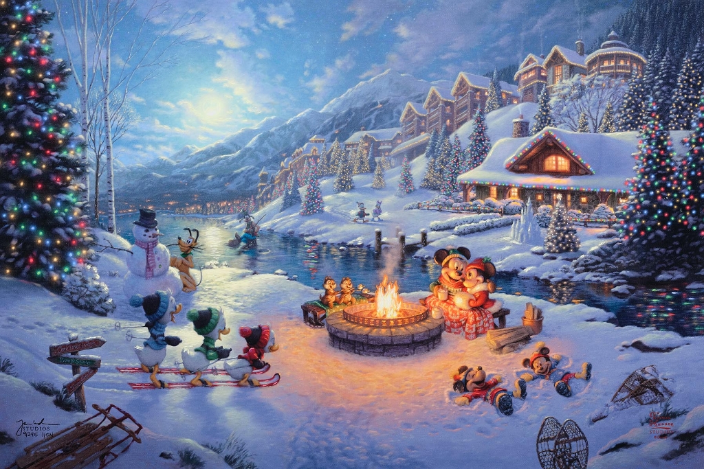 Thomas Kinkade - The "Painter of Light" at Park West Gallery