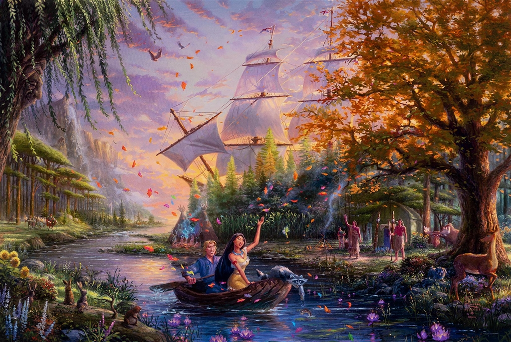 Thomas Kinkade - The "Painter of Light" at Park West Gallery
