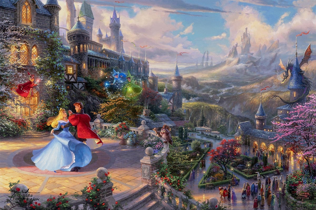 Thomas Kinkade - The "Painter of Light" at Park West Gallery