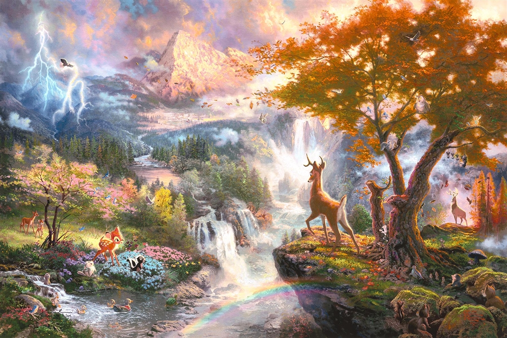 Thomas Kinkade - The "Painter of Light" at Park West Gallery