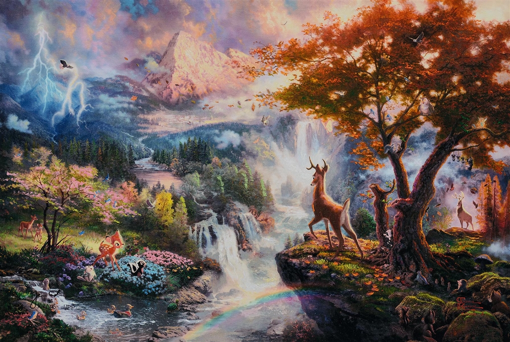 Thomas Kinkade - The "Painter of Light" at Park West Gallery