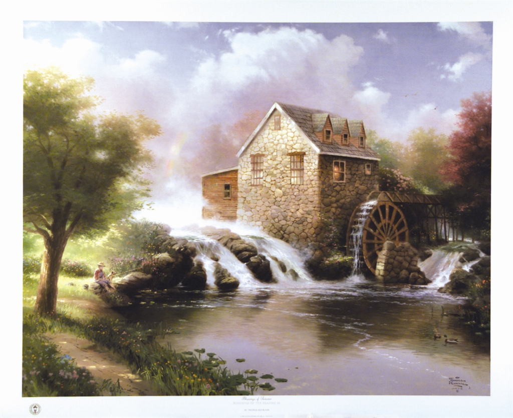 Thomas Kinkade - The "Painter of Light" at Park West Gallery