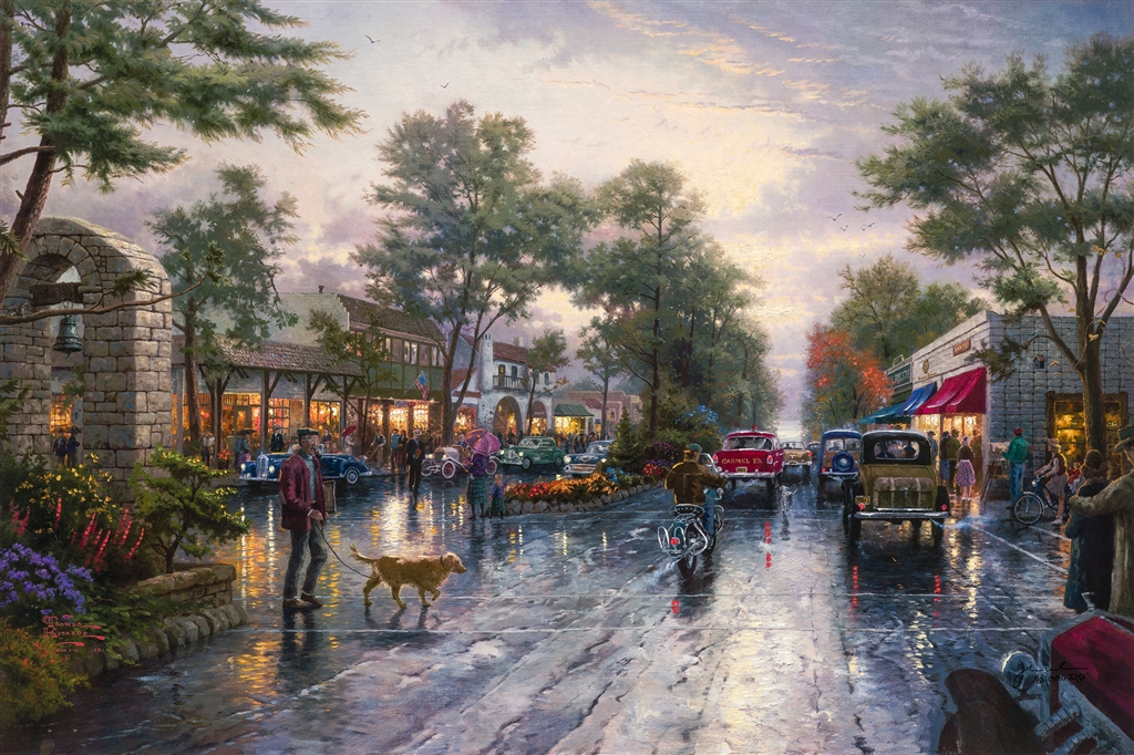 Thomas Kinkade - The "Painter of Light" at Park West Gallery