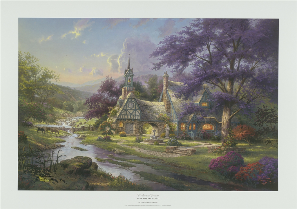 Thomas Kinkade - The "Painter of Light" at Park West Gallery