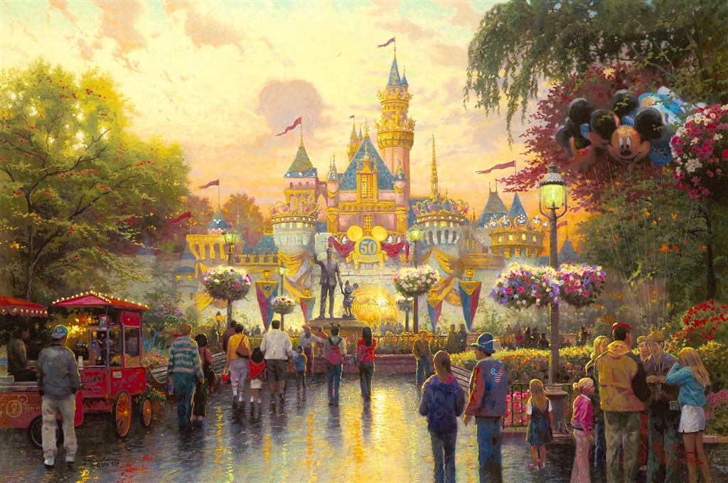 Thomas Kinkade - The "Painter of Light" at Park West Gallery