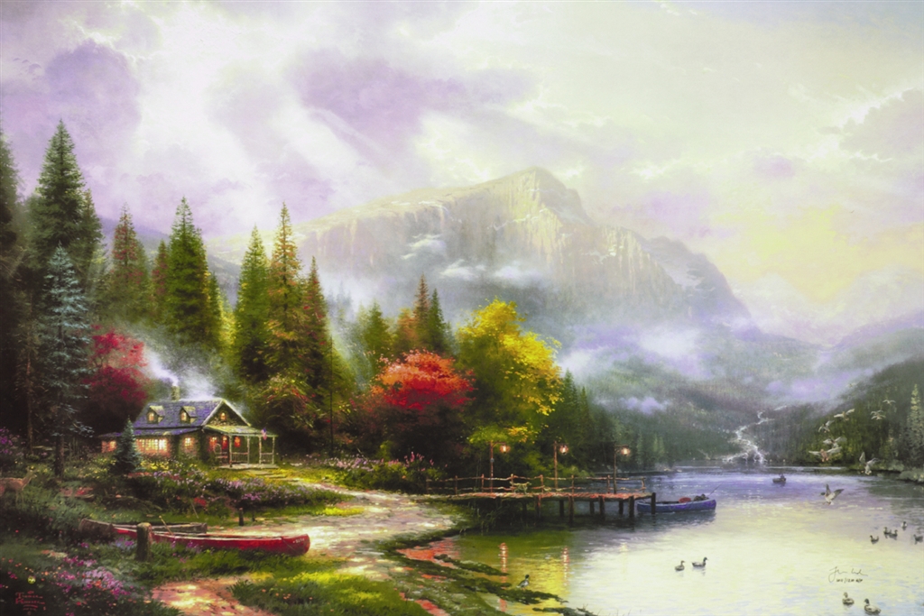 Browse Artwork by Thomas Kinkade - Park West Gallery