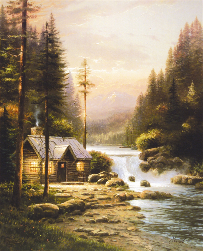 Thomas Kinkade - The "Painter of Light" at Park West Gallery