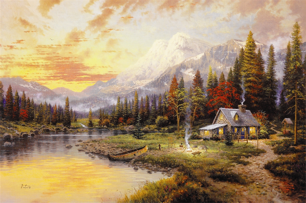 Browse Artwork by Thomas Kinkade - Park West Gallery