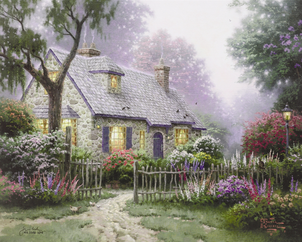 Thomas Kinkade - The "Painter of Light" at Park West Gallery