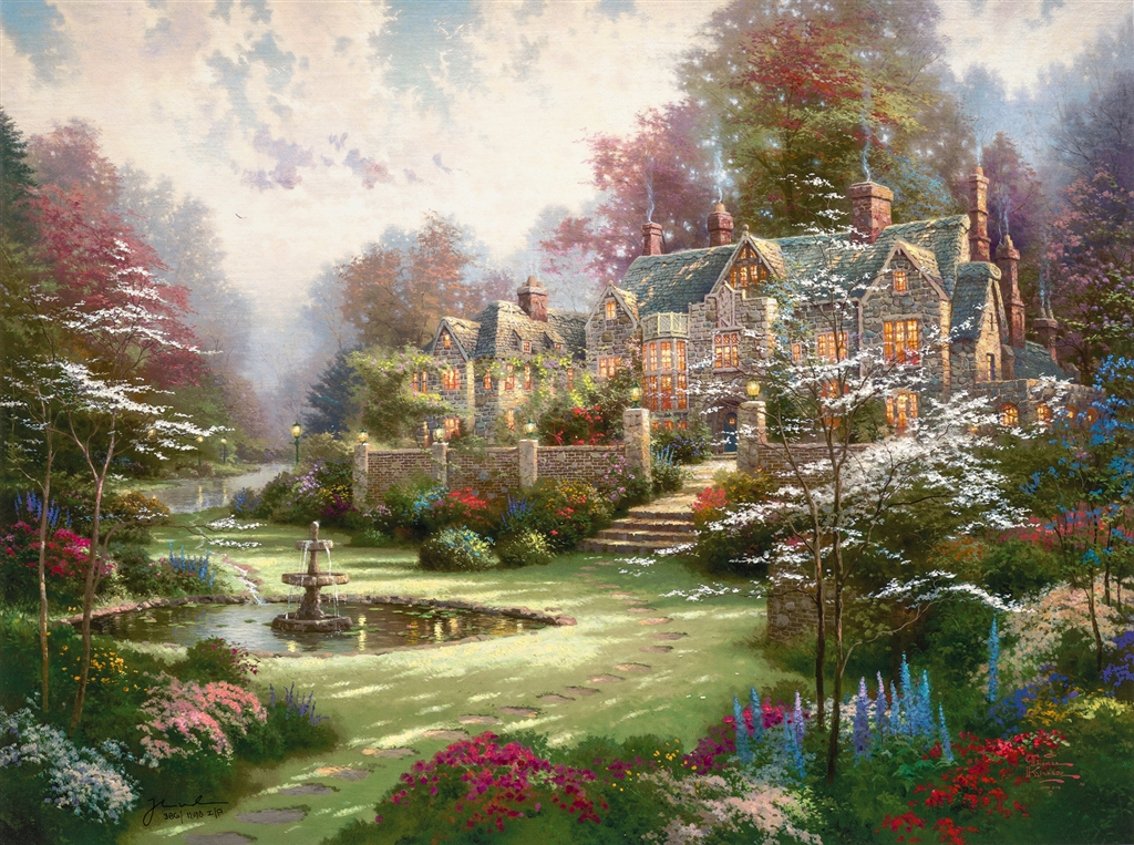 Thomas Kinkade - The "Painter of Light" at Park West Gallery