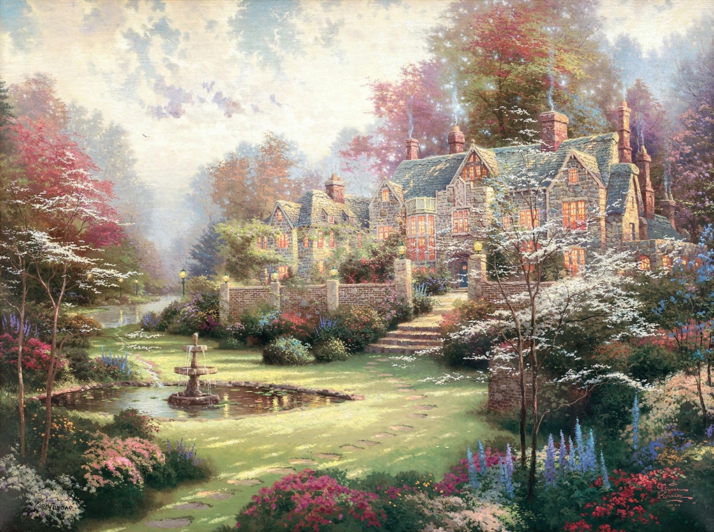 Thomas Kinkade - The "Painter of Light" at Park West Gallery