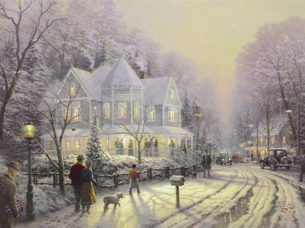 Thomas Kinkade - The "Painter of Light" at Park West Gallery