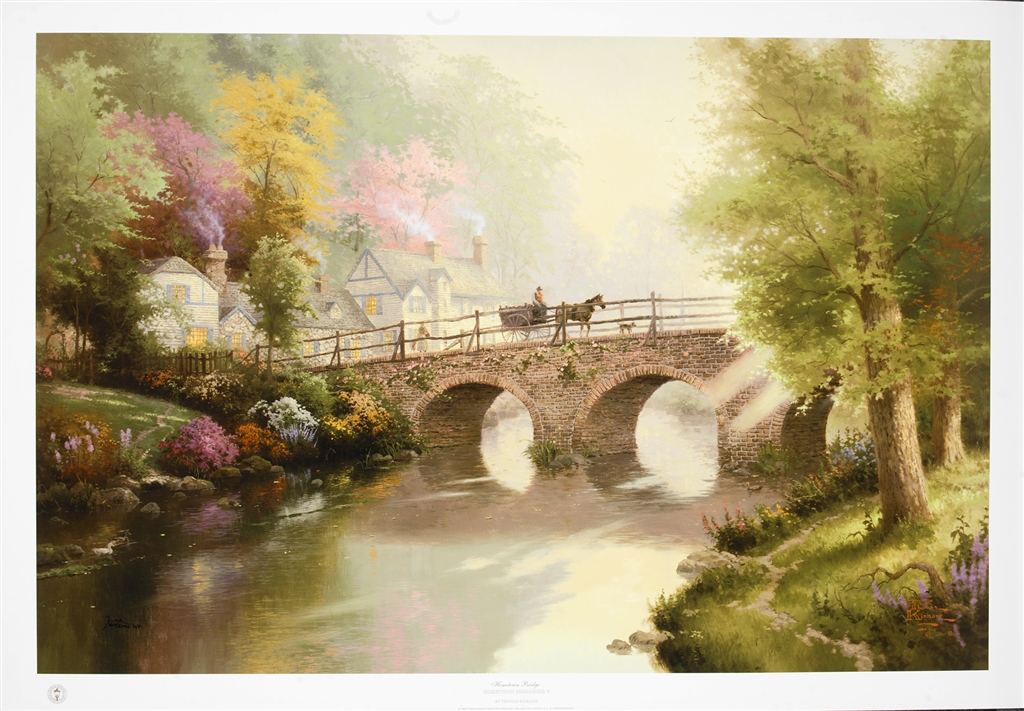 Thomas Kinkade - The "Painter of Light" at Park West Gallery