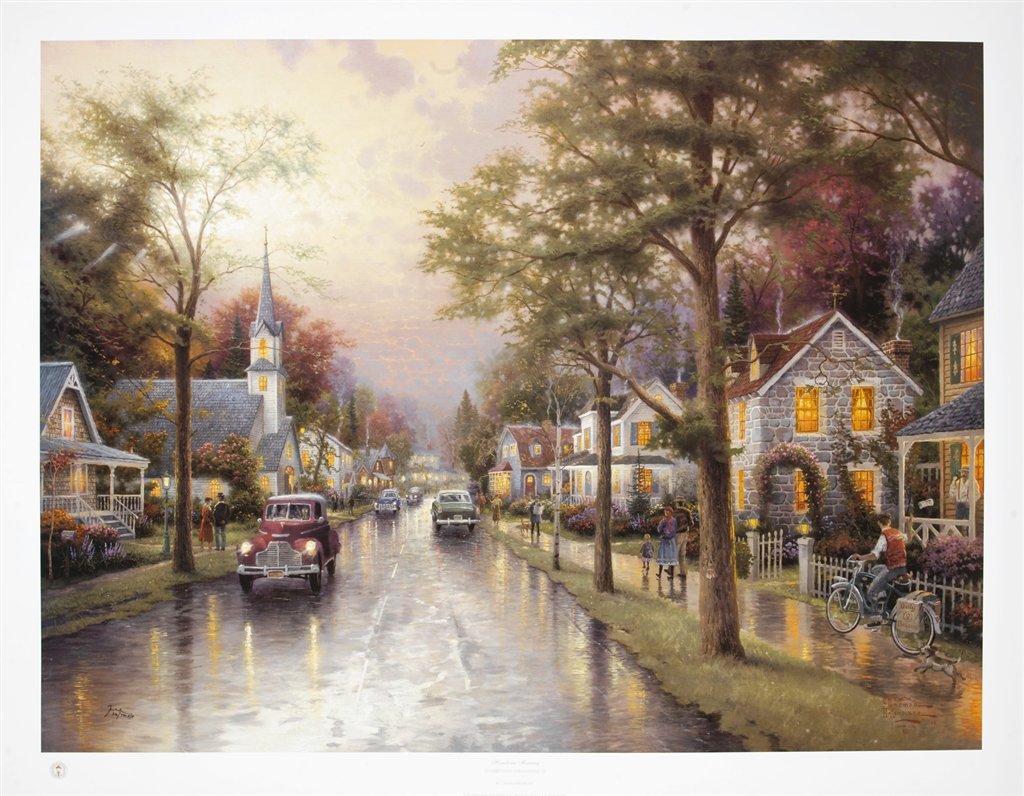 Thomas Kinkade - The "Painter of Light" at Park West Gallery