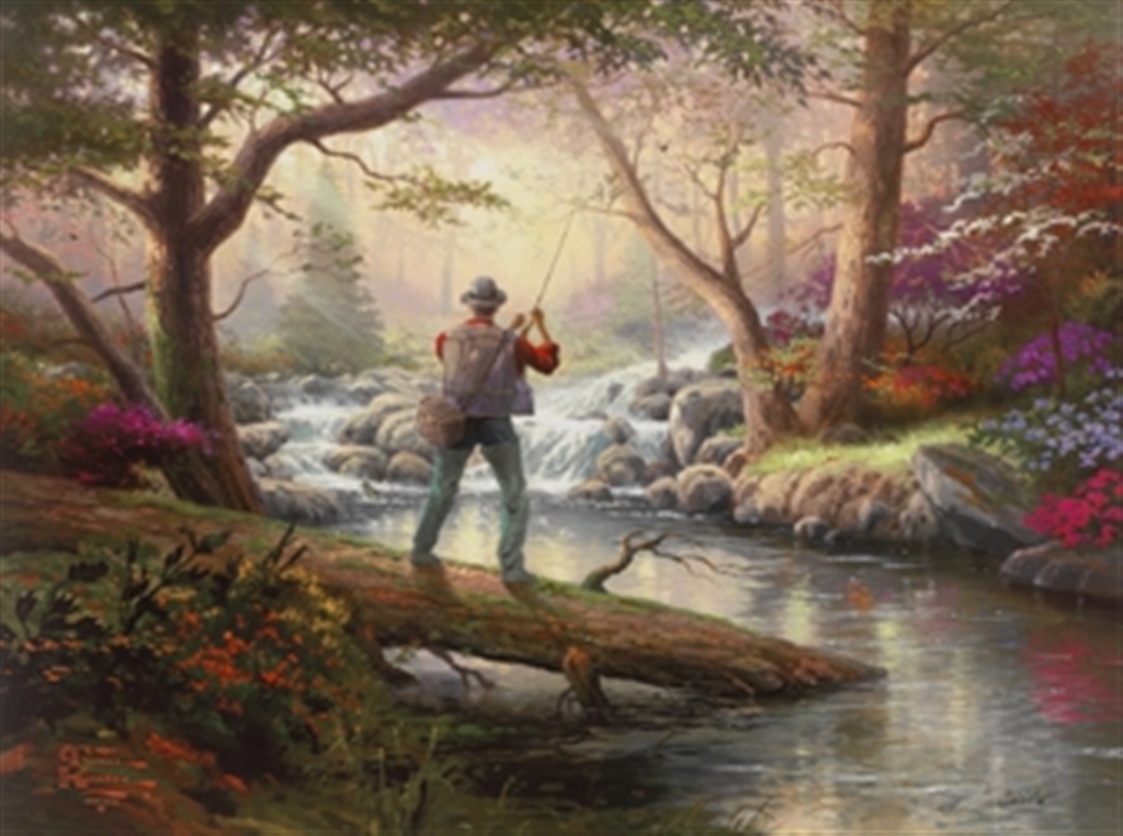 Thomas Kinkade - The "Painter of Light" at Park West Gallery