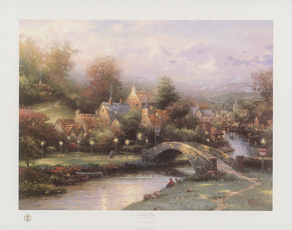 Thomas Kinkade - The "Painter of Light" at Park West Gallery