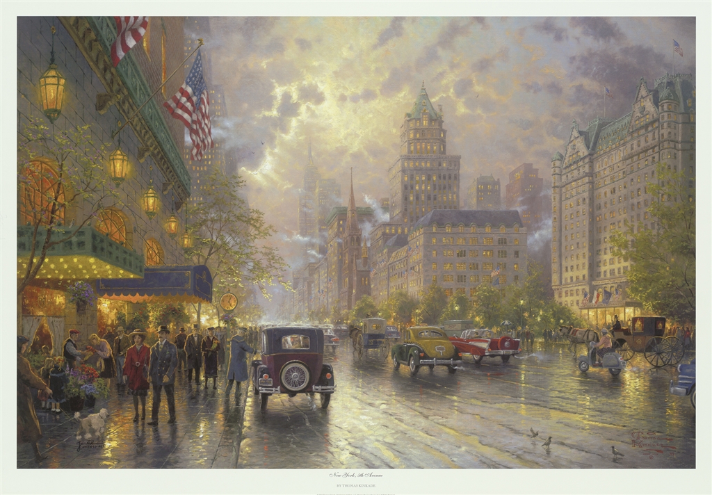 Thomas Kinkade - The "Painter of Light" at Park West Gallery
