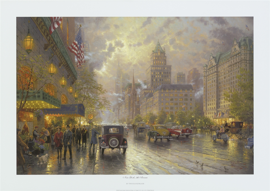 Thomas Kinkade - The "Painter of Light" at Park West Gallery