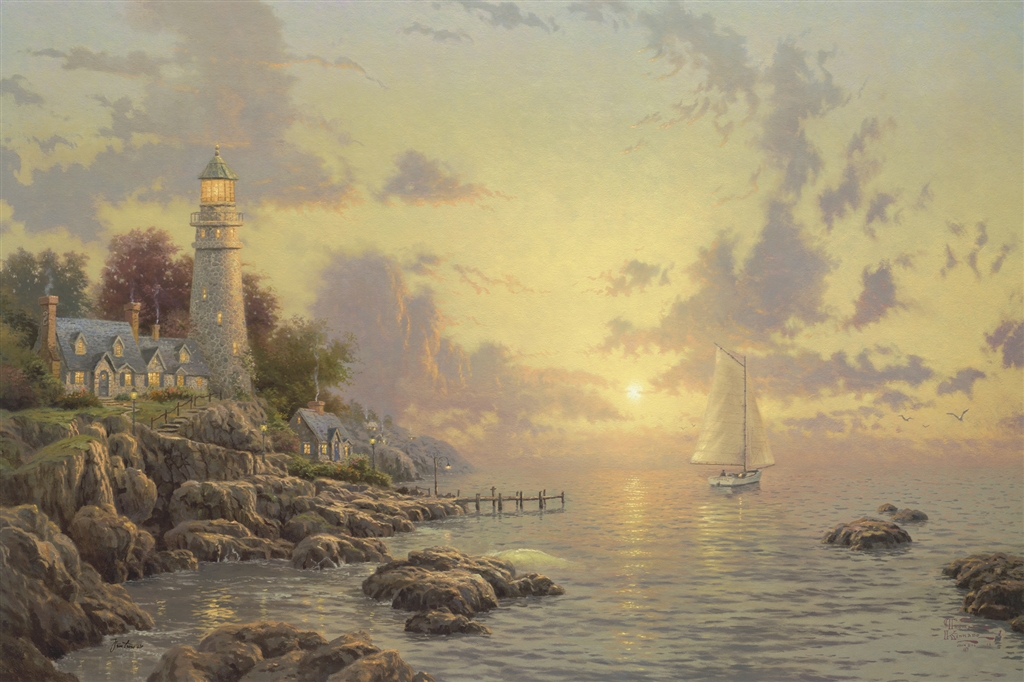 Thomas Kinkade - The "Painter of Light" at Park West Gallery