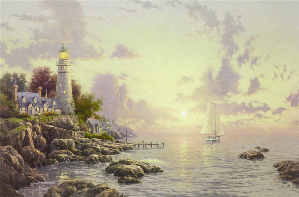 Thomas Kinkade - The "Painter of Light" at Park West Gallery