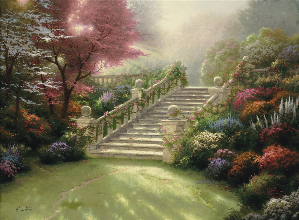 Thomas Kinkade - The "Painter of Light" at Park West Gallery