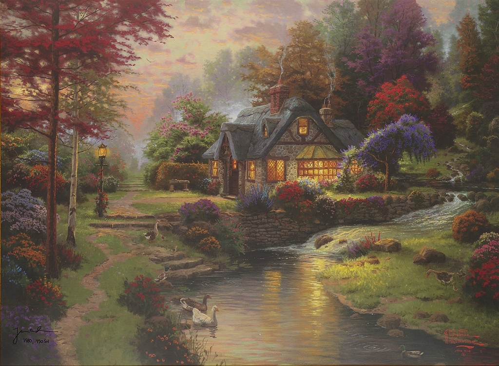 Browse Artwork by Thomas Kinkade - Park West Gallery