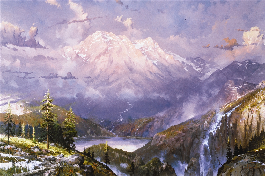 Thomas Kinkade - The "Painter of Light" at Park West Gallery