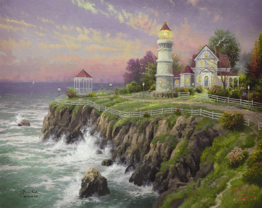 Thomas Kinkade - The "Painter of Light" at Park West Gallery