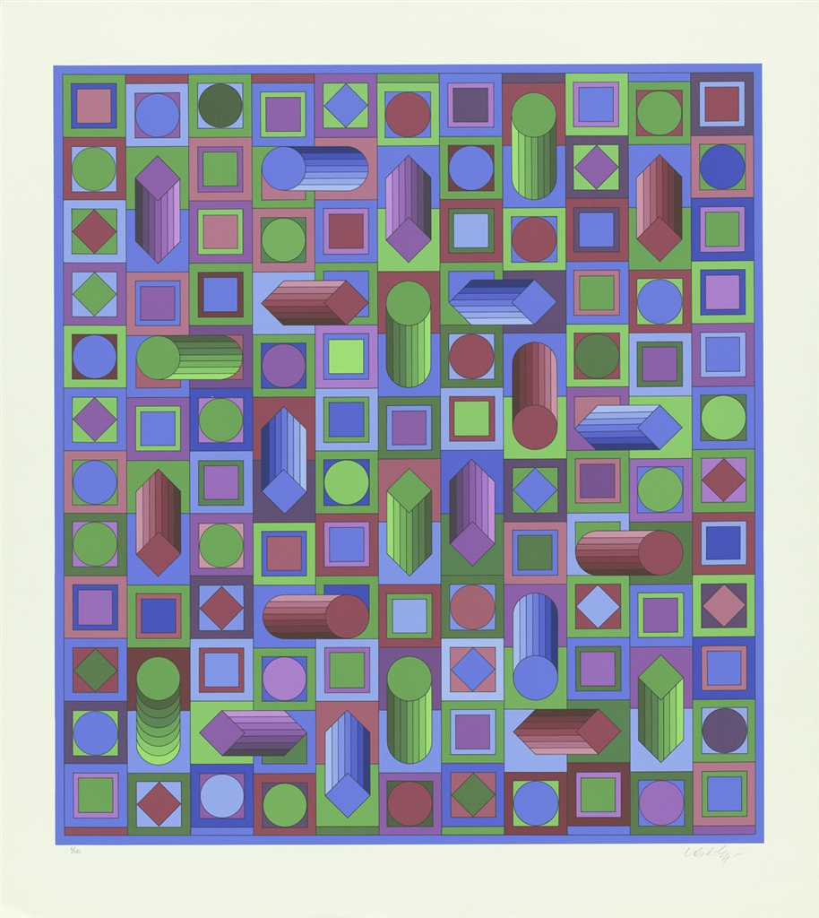 Victor Vasarely - Park West Gallery